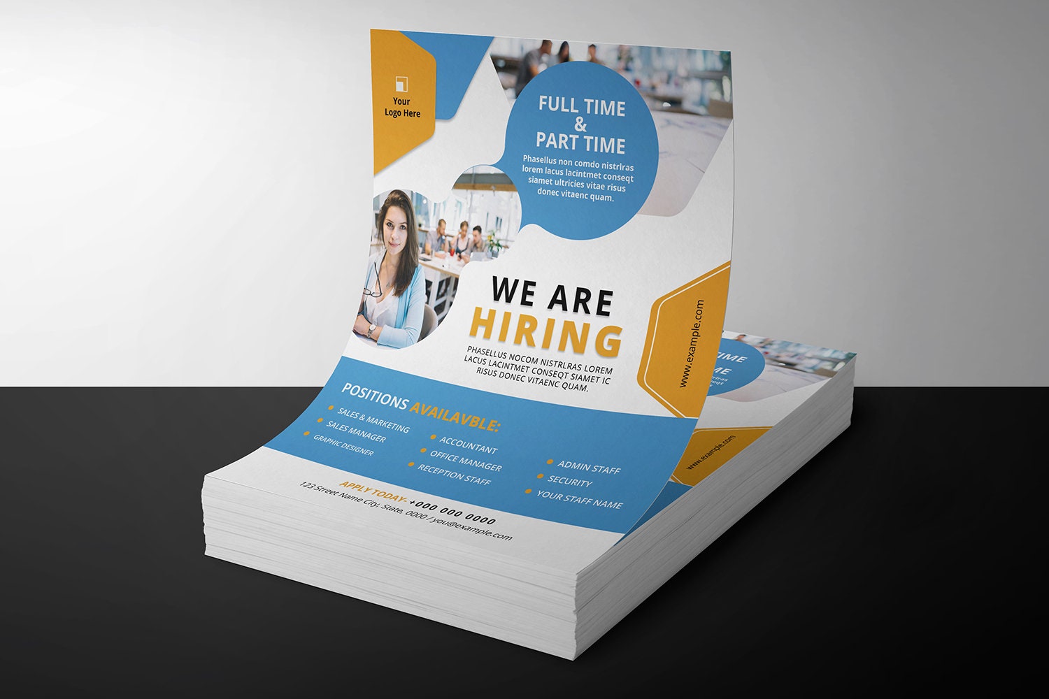 Job Vacancy Flyer Template We Are Hiring Flyer Job - Etsy