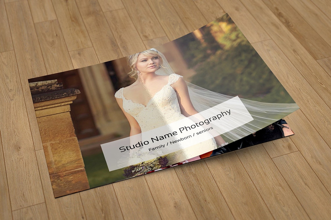 Photography Promo Card Photography Brochure Template - Etsy