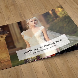 Photography Promo Card | Photography Brochure Template | Marketing ...