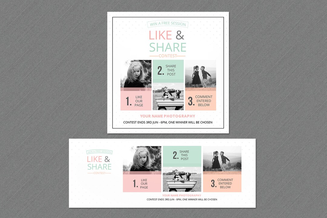 Facebook Promotion Marketing Board and Facebook Cover | Facebook Like ...