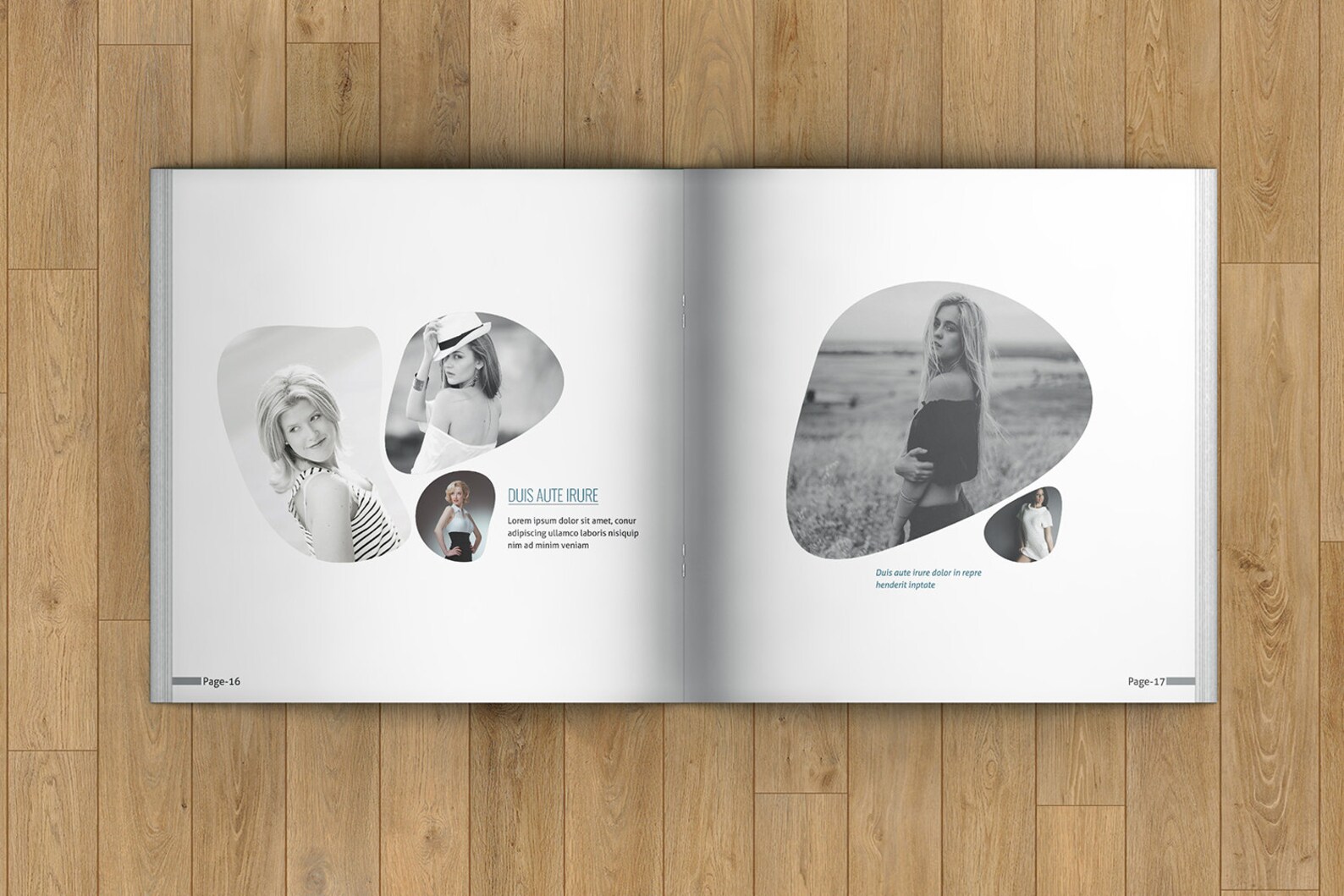 Square Photo Album Template: 20 Page Photobook (instant Download) - Etsy