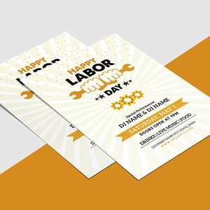 International Labor Day Flyer Template | Labour Day Celebration Event ...