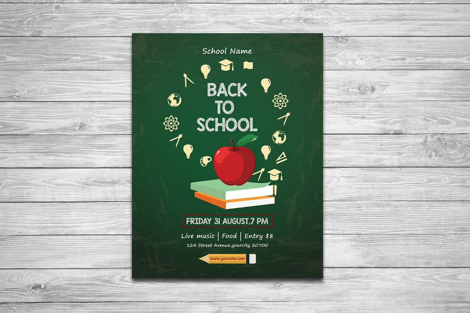 Printable Back to School Invitation Back to School Party - Etsy
