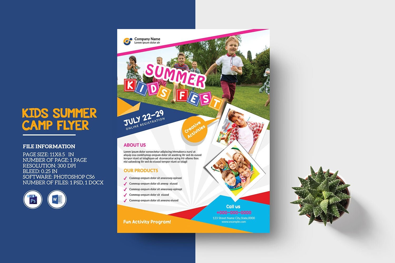 Camp Flyer Examples