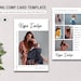 Comp Card Template Fashion Model Comp Card, Modeling Composite Card ...