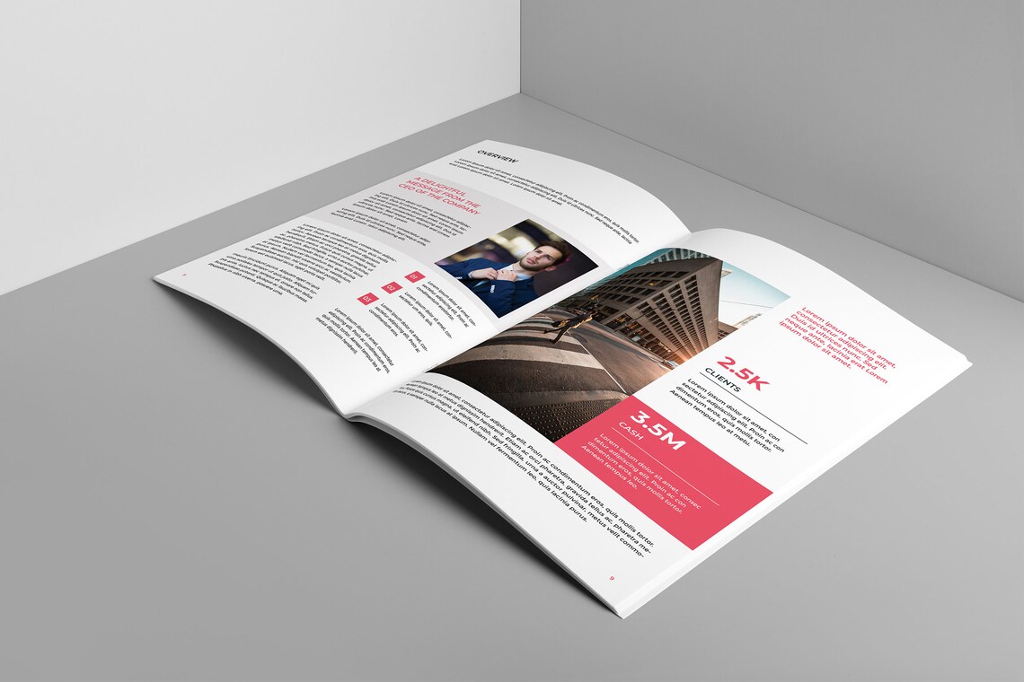 Company Profile Brochure Business Brochure Creative - Etsy