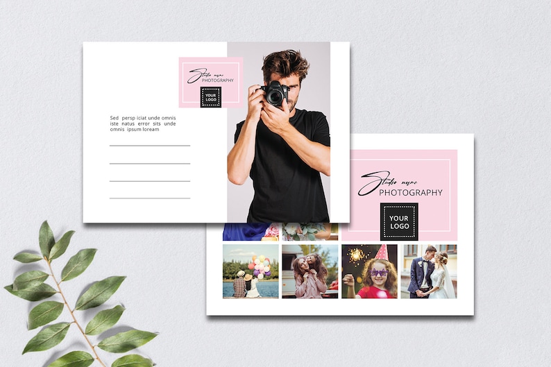 Photography Promo Card Template Photography Postcard - Etsy