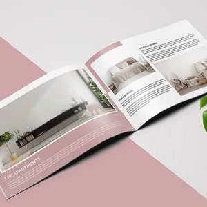 Real Estate Brochure Template, Real Estate Catalog, Relator Promotional ...