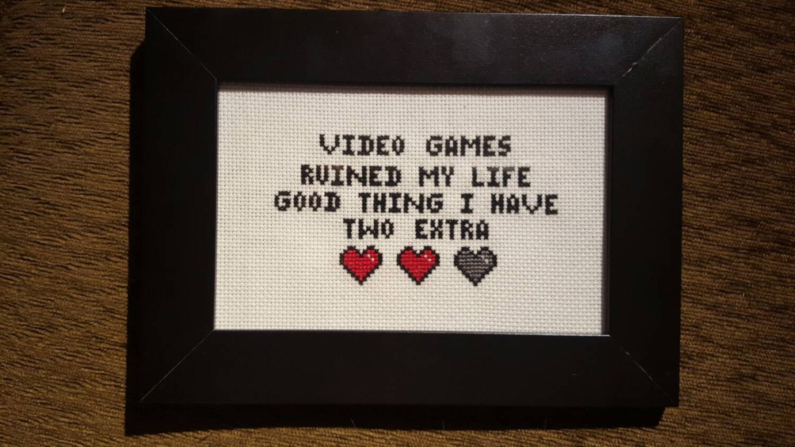 Gamer Cross Stitch - Etsy