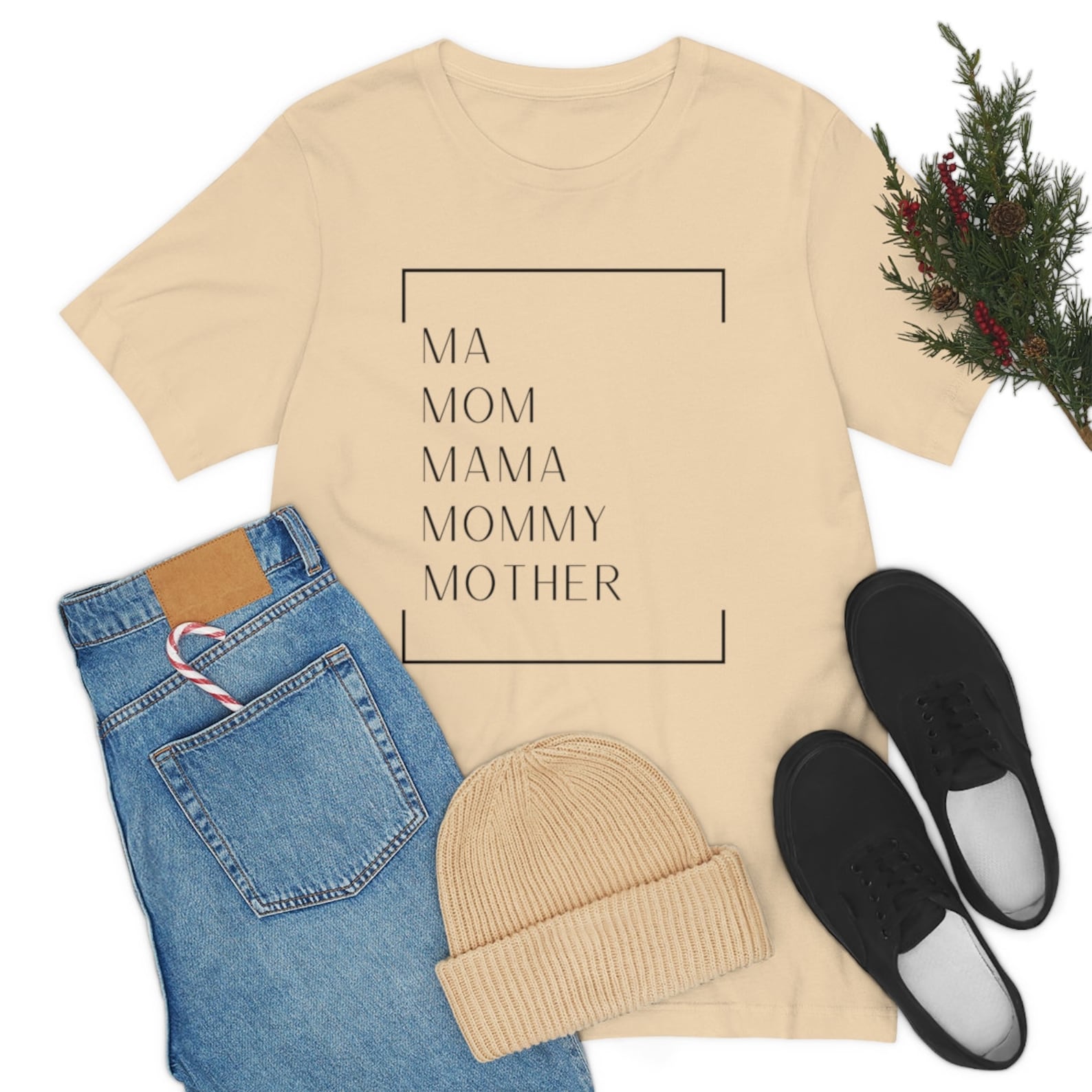 The Many Names Mom Has: Ma Mom Mama Mommy Mother unisex - Etsy