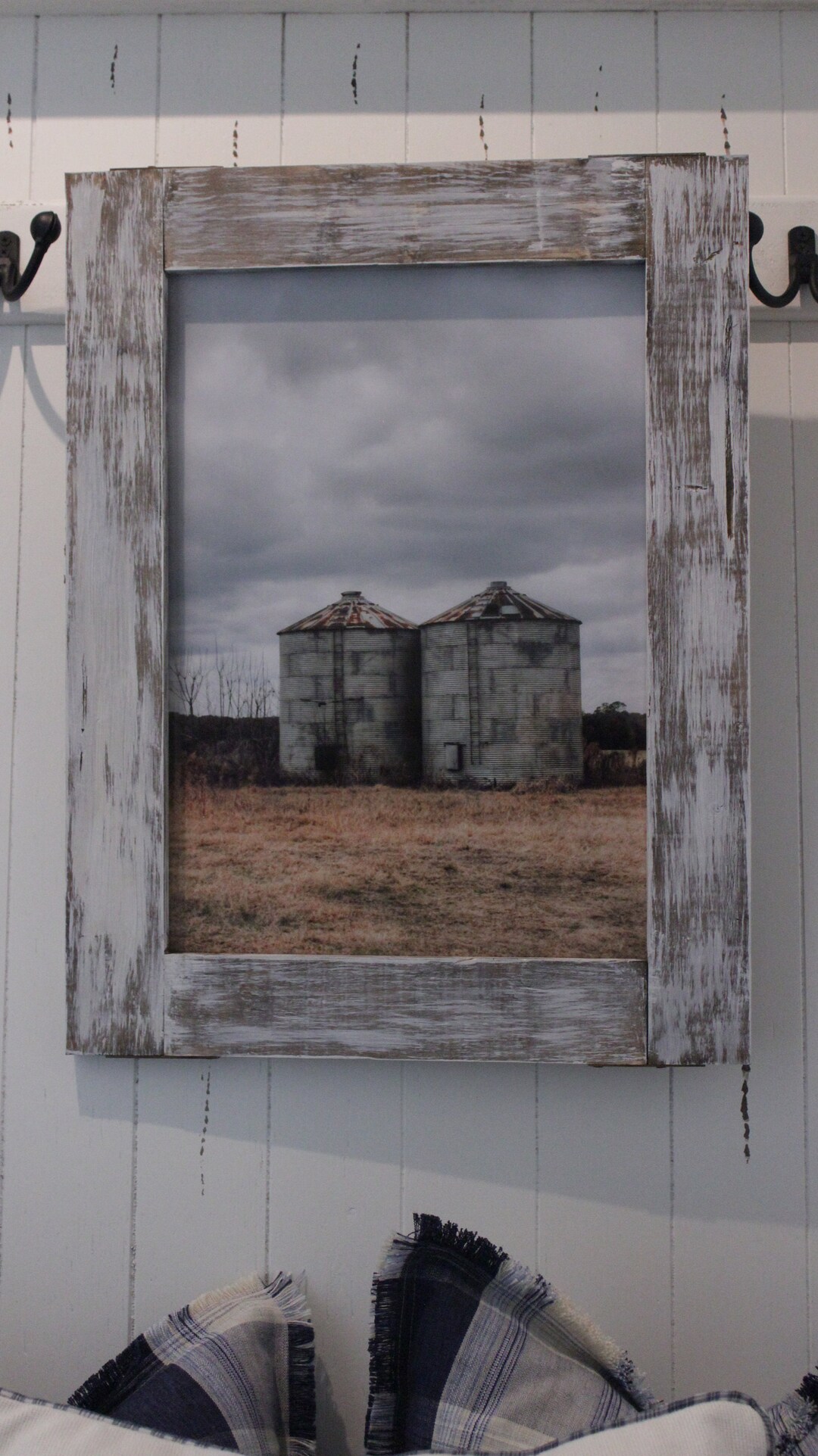 Rustic American Wall Art, Grain Silos - Etsy
