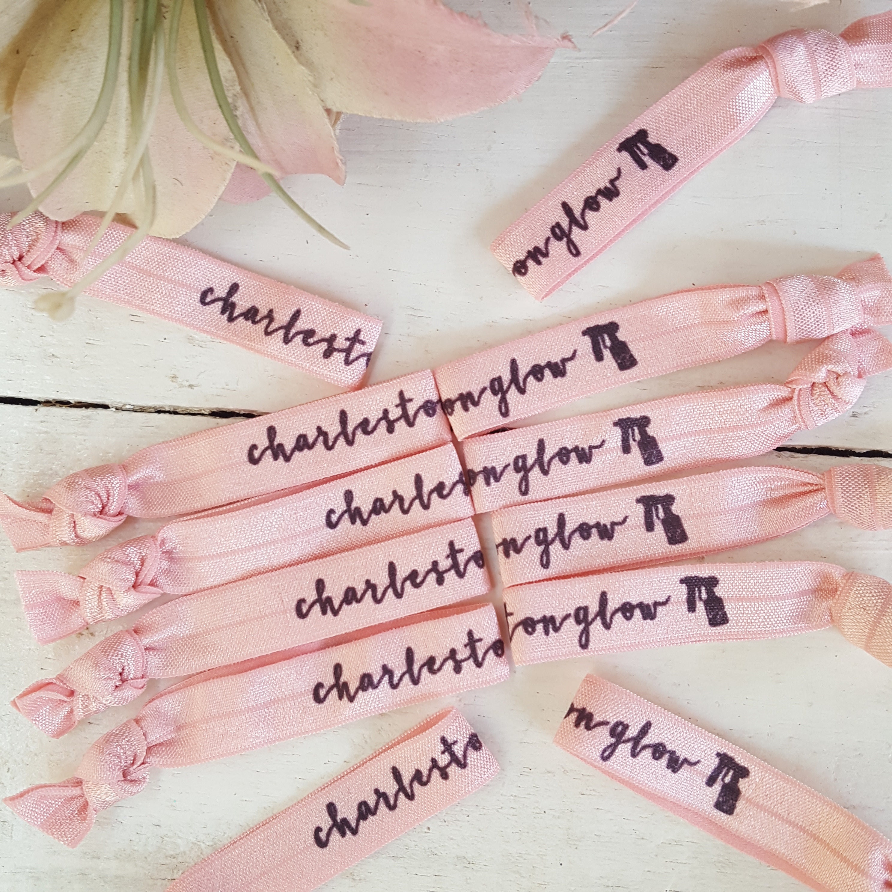 Hair Salon Personalized Hair Ties Hairstylist Customer - Etsy