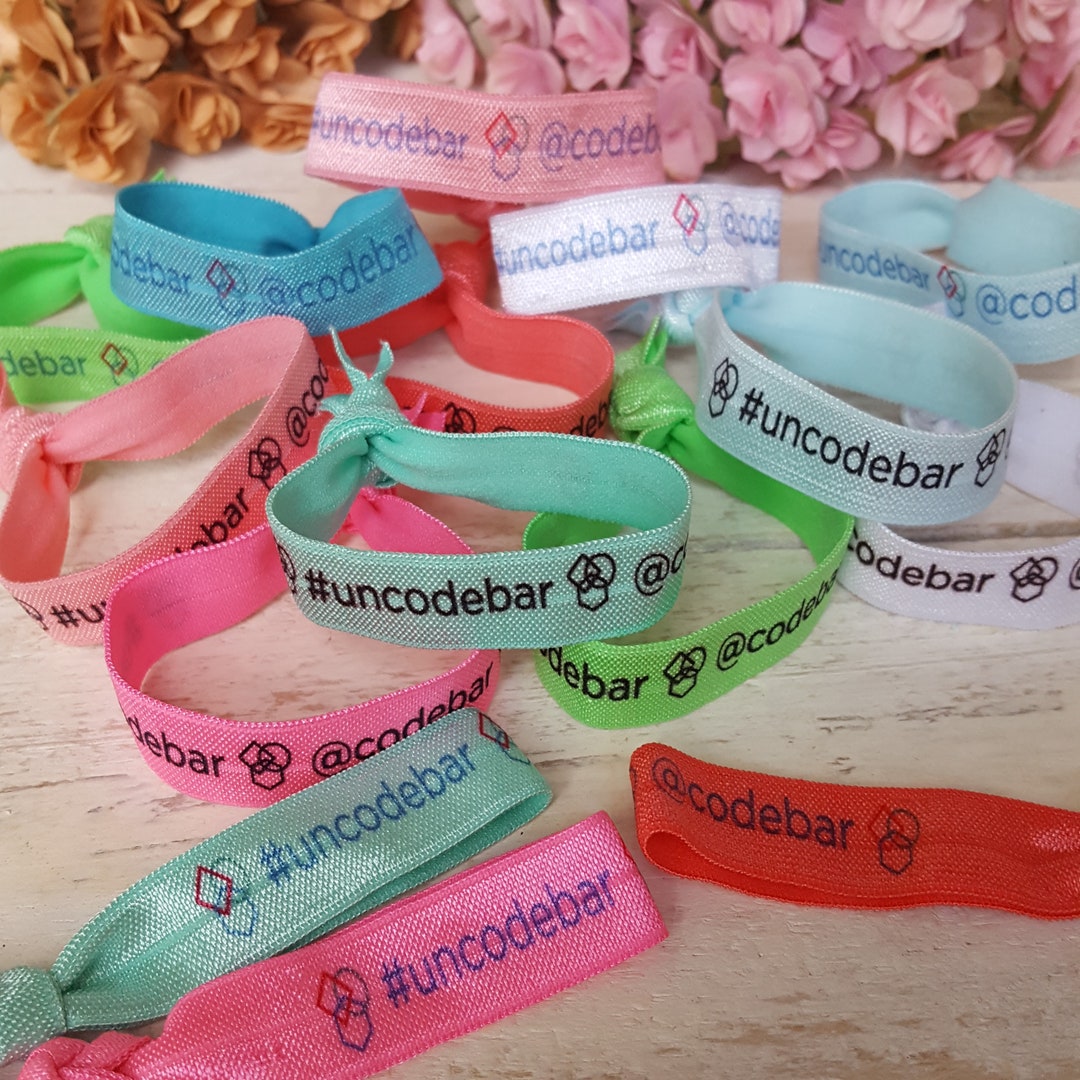 Social Events Wristbands Weddings Hair Ties Logistic Wristbands Wedding ...