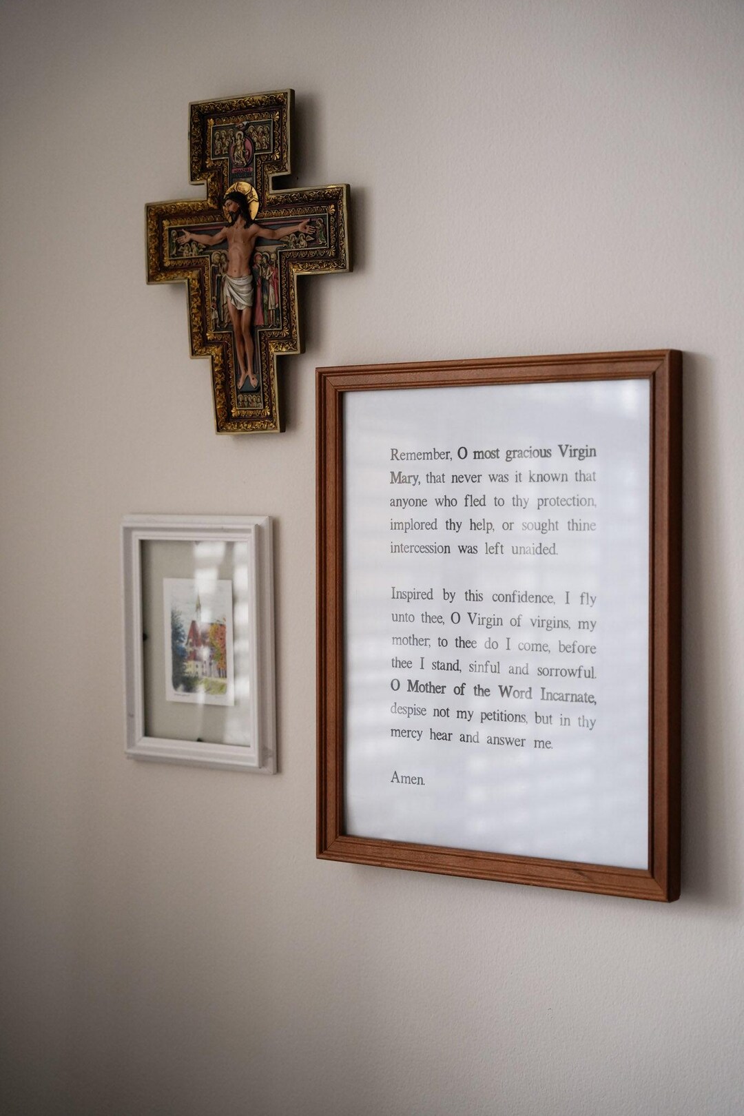 Memorare Poster (11x14) - Etsy