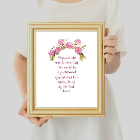 Blessed is She Digital Download Encouragement Card Blessed - Etsy