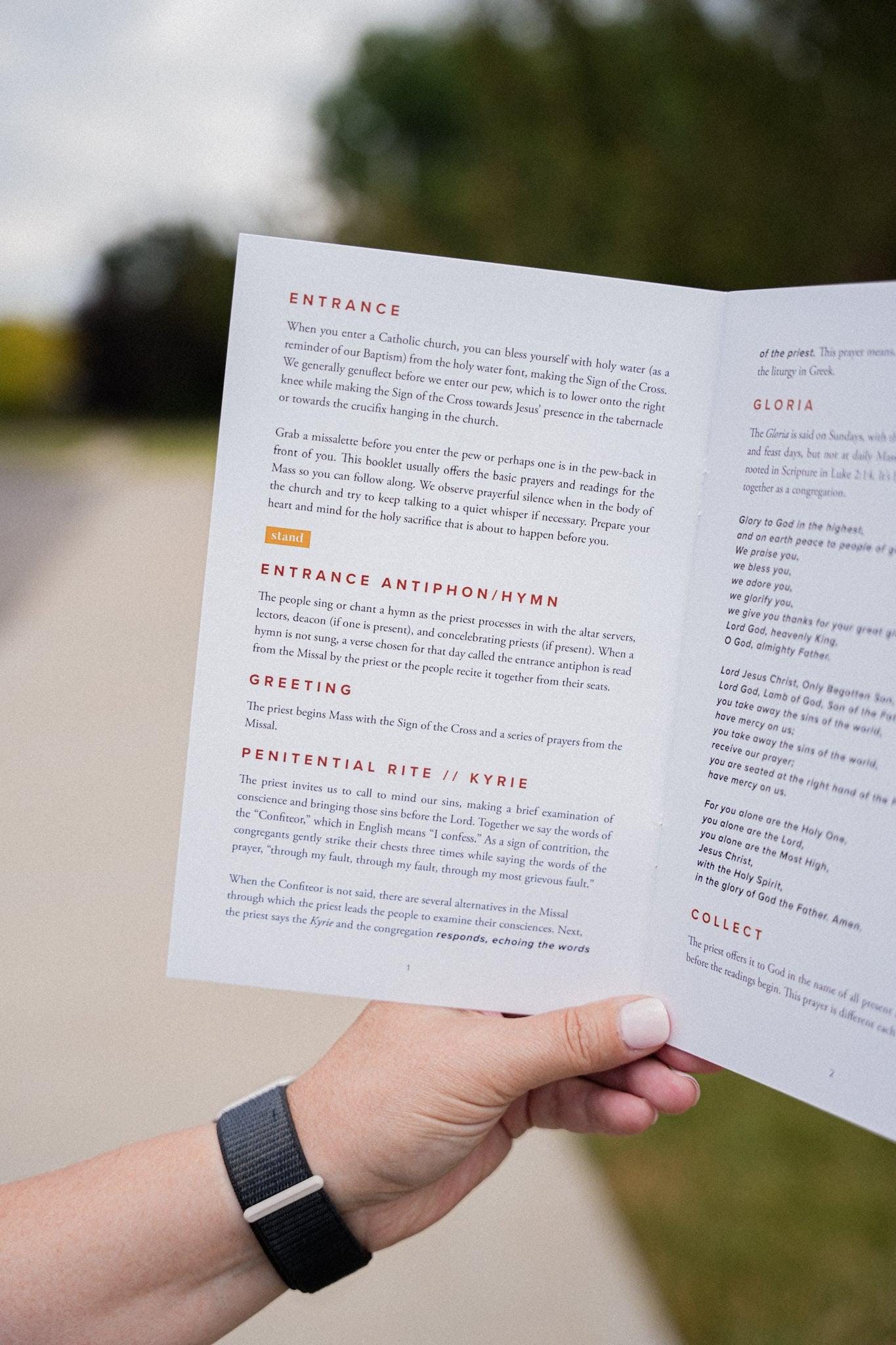 How to Go to Mass Booklet by Blessed is She - Etsy