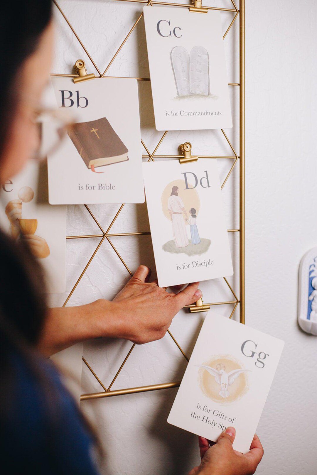 Catholic ABC Cards for Kids - Etsy