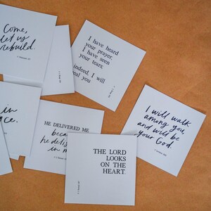Words of Life || Bible Verse Cards - Etsy