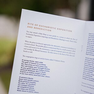 How to Make A Holy Hour // Booklet - Etsy