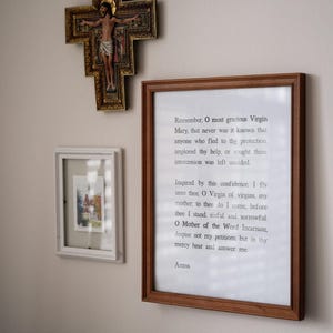 Memorare Poster (11x14) - Etsy