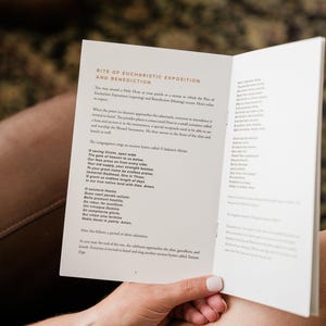 How to Make A Holy Hour // Booklet - Etsy
