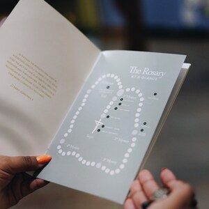 How to Pray the Rosary Booklet - Etsy