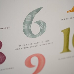 Catholic 123 Cards for Kids - Etsy
