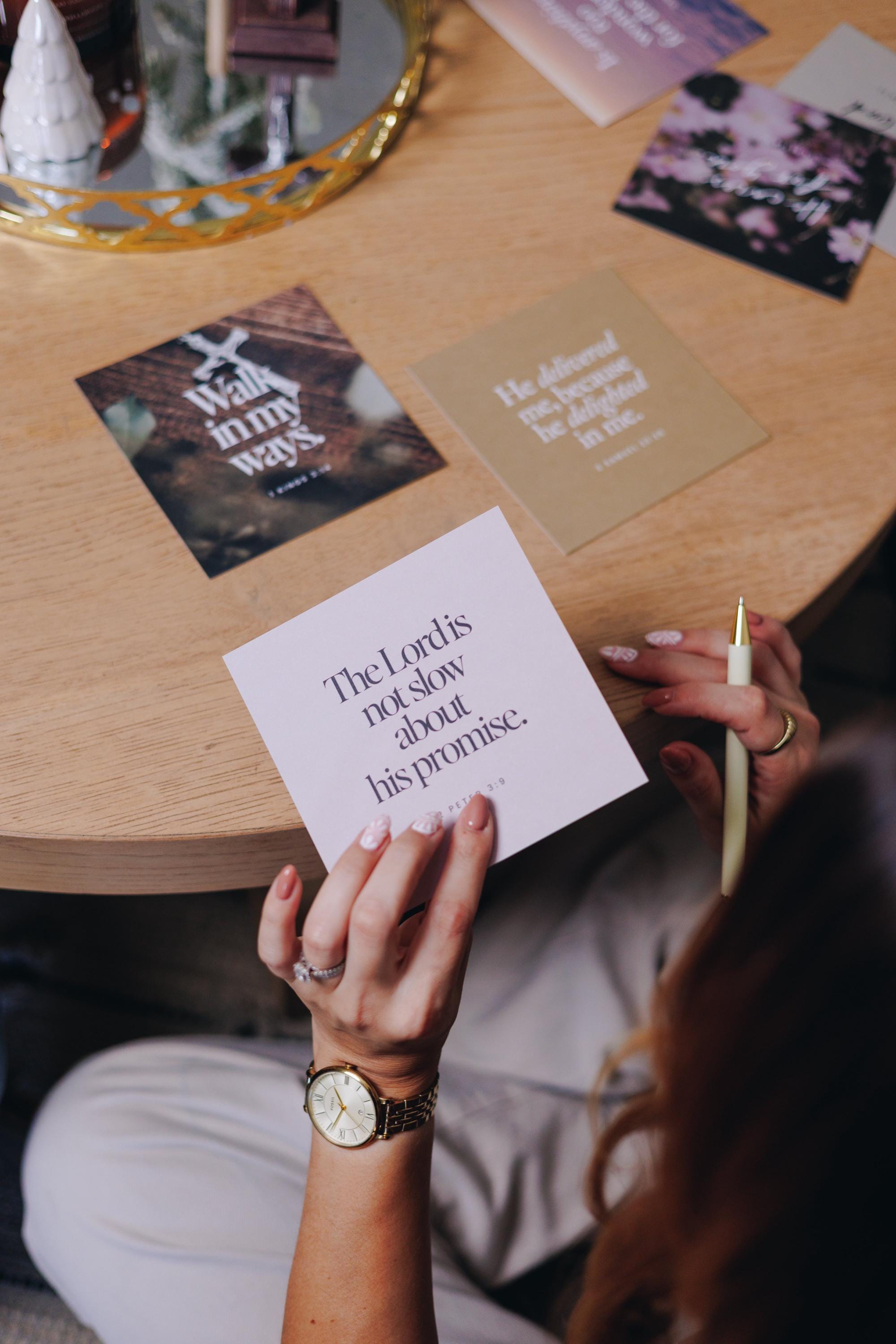 Words of Life || Bible Verse Cards - Etsy