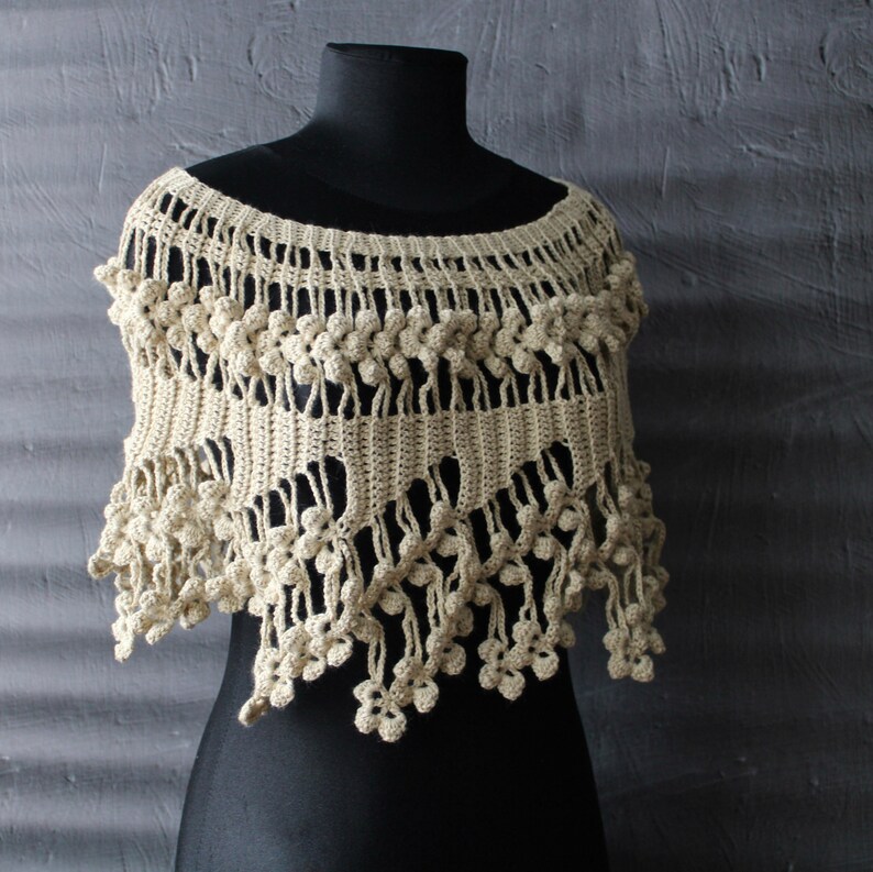 Shoulder Cover up Bridal Cape Womens Poncho Floral Wedding Capelet - Etsy