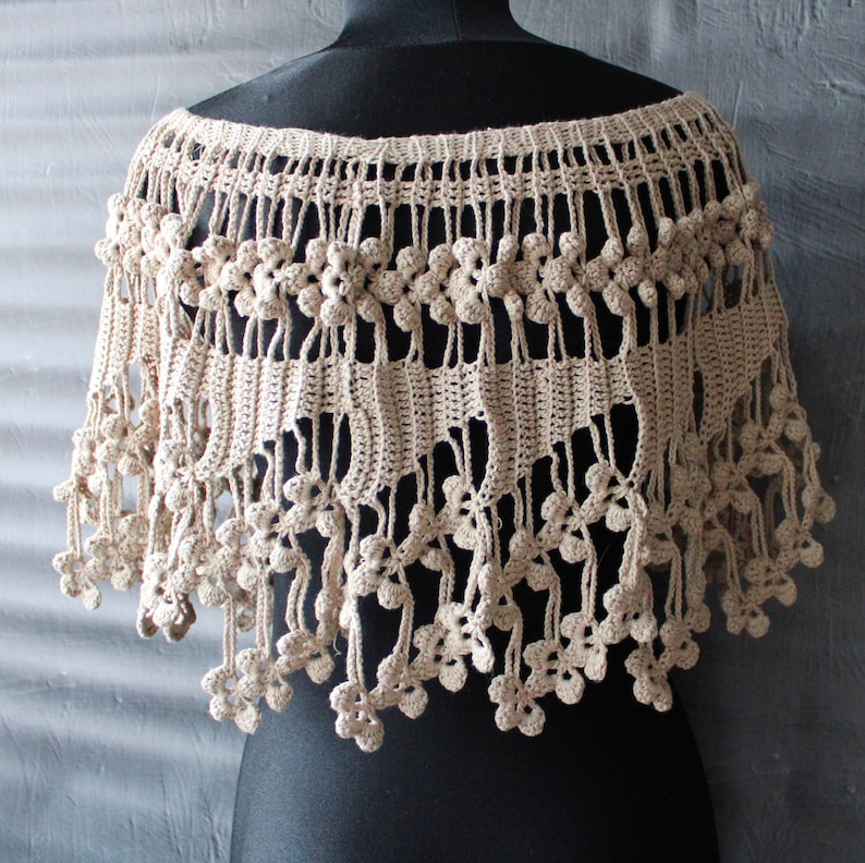 Shoulder Cover up Bridal Cape Womens Poncho Floral Wedding Capelet - Etsy