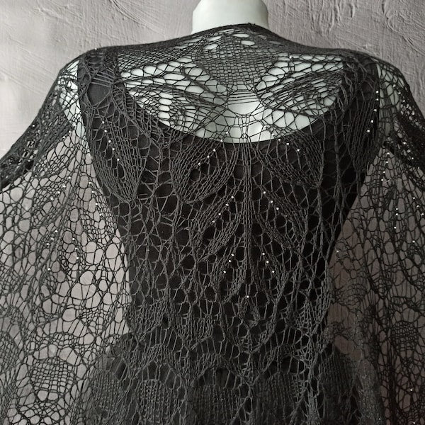 Beaded Shawl - Etsy