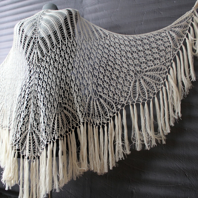 Ivory Wedding Shawl - Etsy