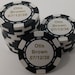 1 to 1000 Custom Poker Chips, Imprinted With Your Personalized Text on ...