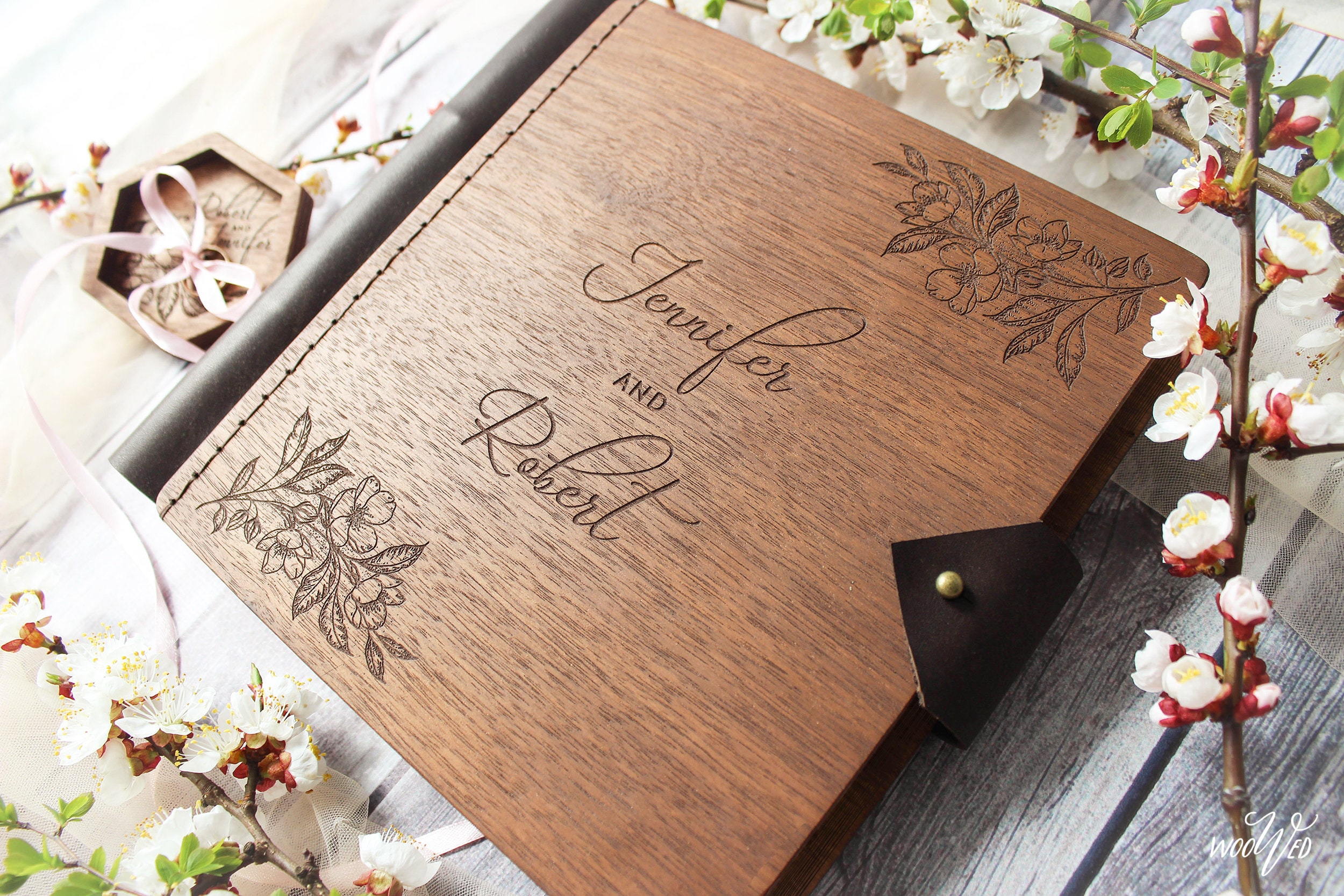 Personalized Wedding Guest Book Photo Book Custom Photo | Etsy