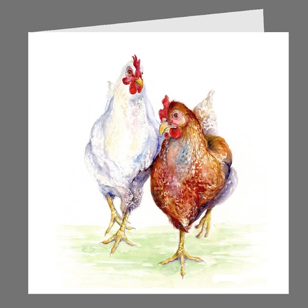 Chicken Card - Etsy