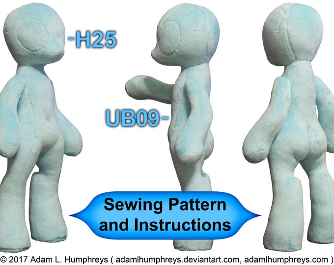 Pony Mare Laying Reclining Plushie Sewing Pattern 05 Minky Stuffed ...
