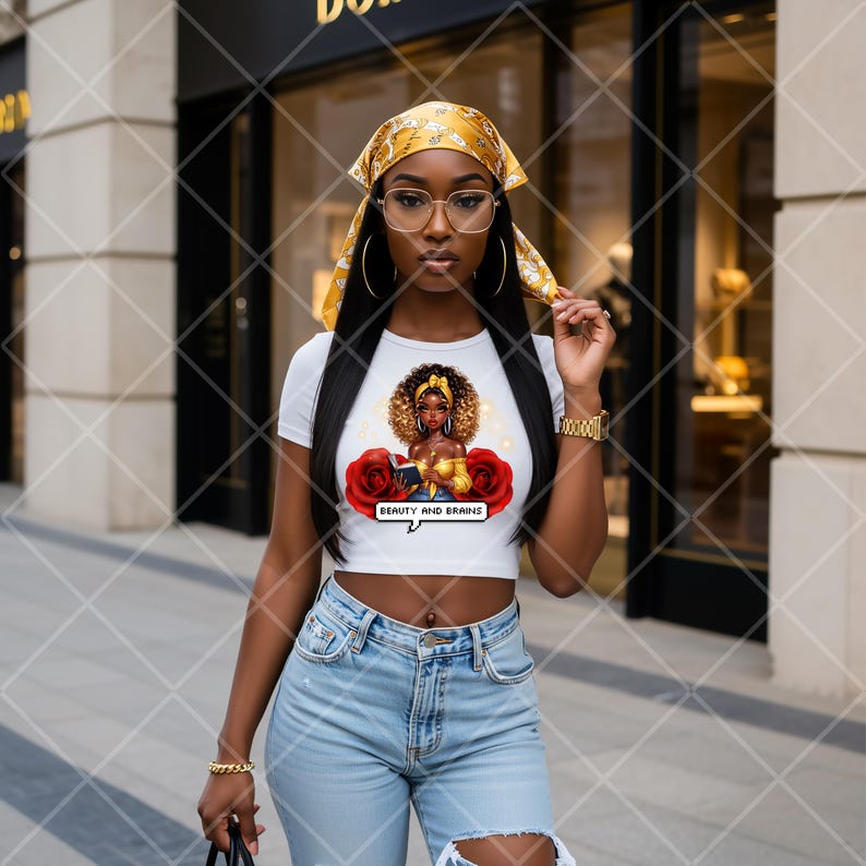 Modern Day Princess, Belle, Black Woman, Shirt Design, Sublimation, Png ...