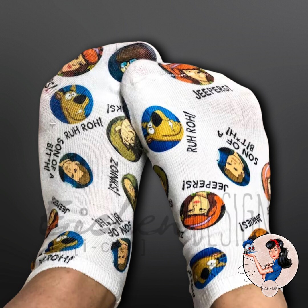 Scoobynatural SPN Inspired Socks - Etsy