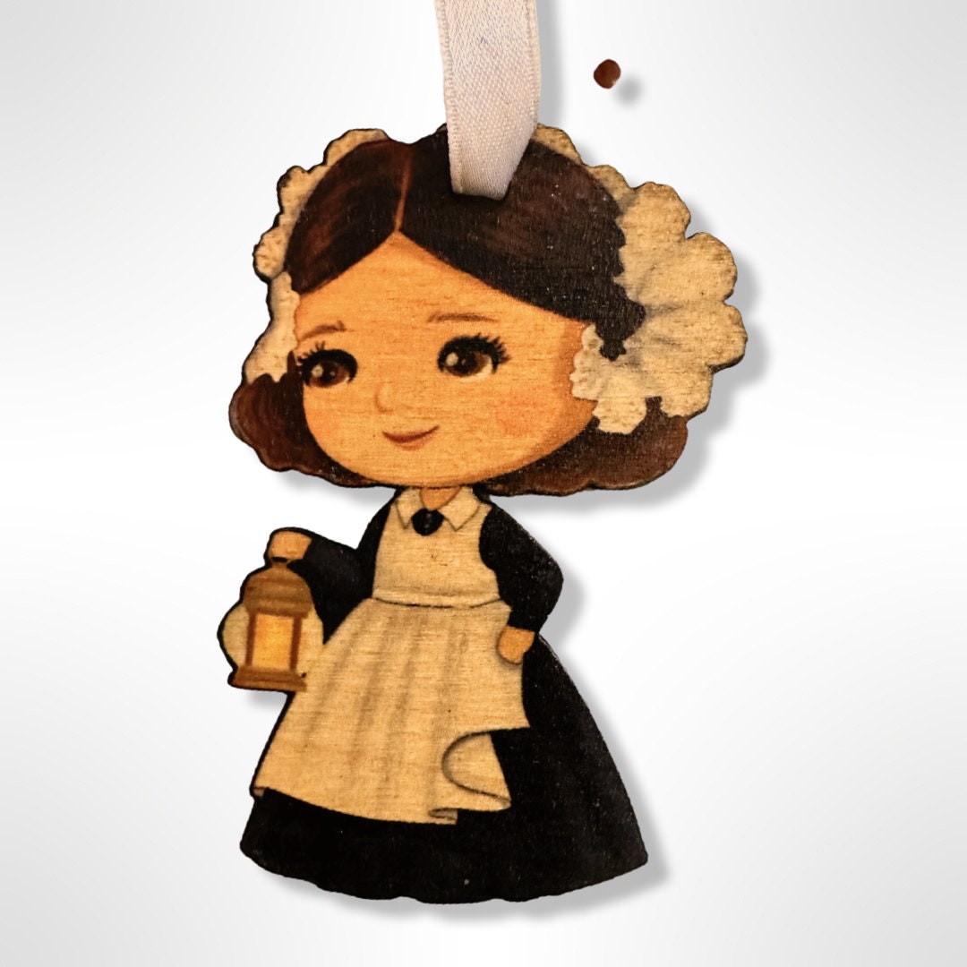 Florence Nightingale Wooden Ornament or Bookmark - Etsy