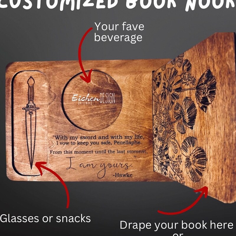 Book Nook Reading Valet - Etsy