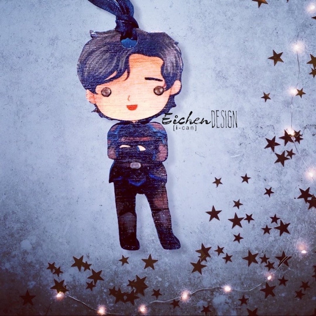 Azriel ACOTAR Bat Boy Inspired Ornament Set - Etsy