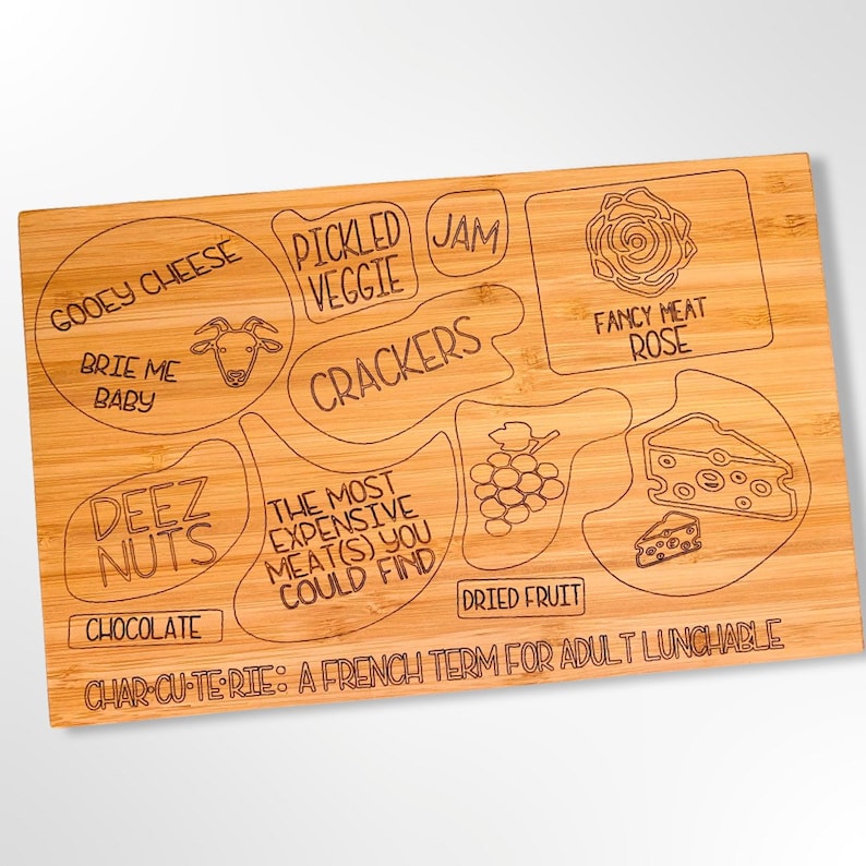 Adult Lunchable Funny Charcuterie Board - Etsy