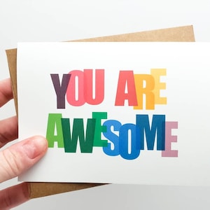 You Are Awesome - Etsy