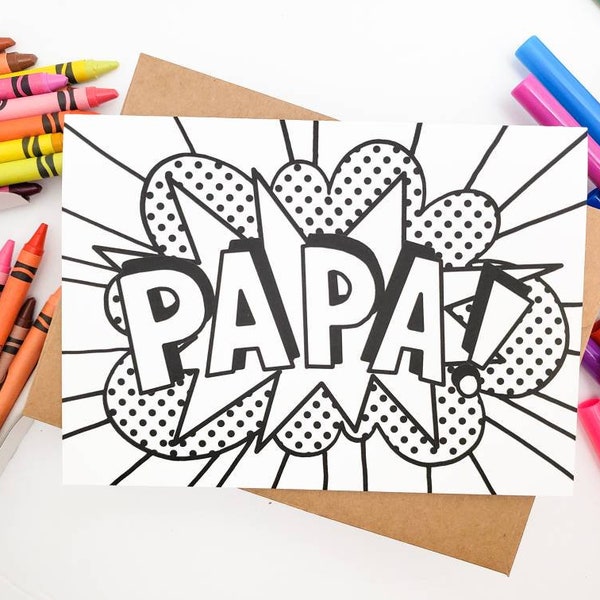 Papa Birthday Card - Etsy