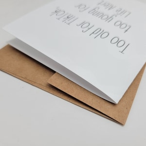 Funny Birthday Card About Getting Older for Millennials and Boomers - Etsy