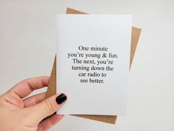 Sarcastic Birthday Card Funny Birthday Card Funny Birthday - Etsy