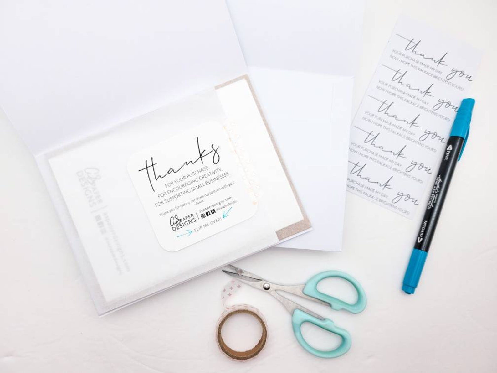 Simple Thank You Teacher Appreciation Card - Etsy