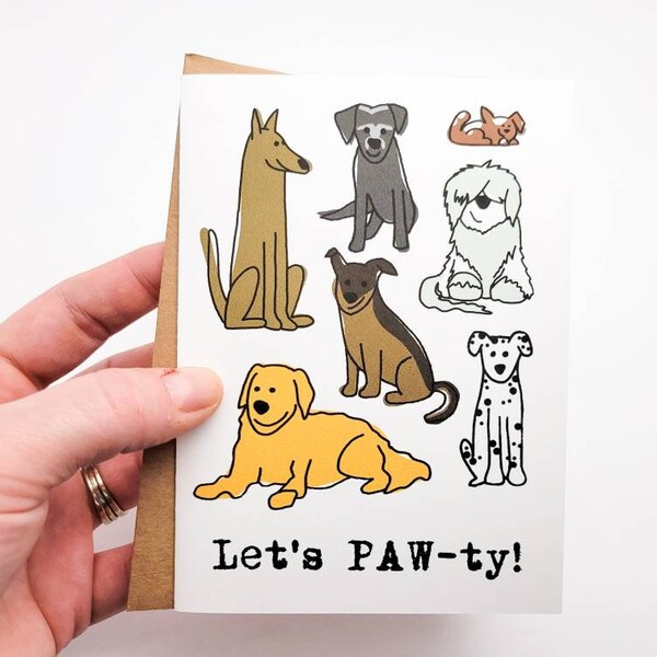 Dog Pun Card - Etsy
