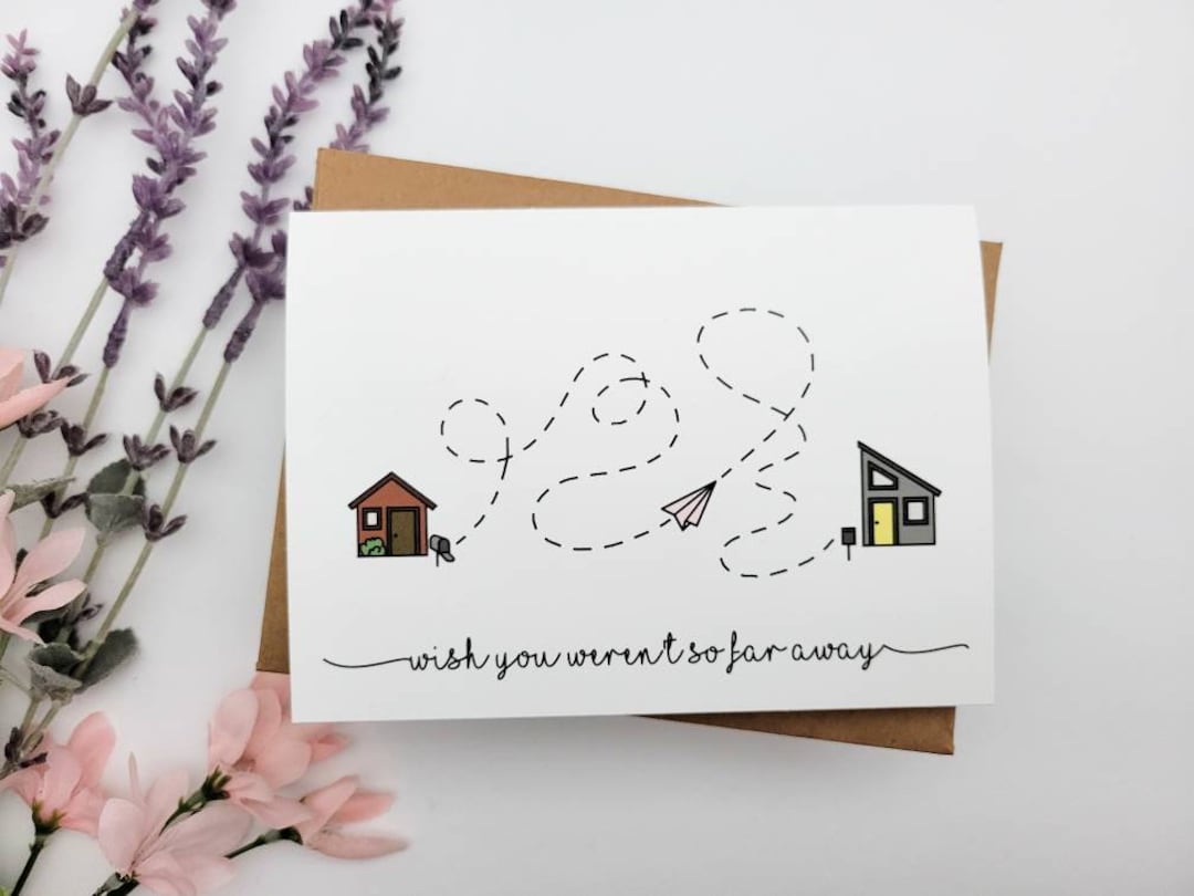 Long Distance Friendship or Relationship Card - Card for Someone Who ...