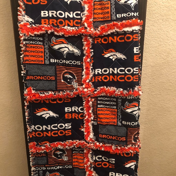 Denver Broncos Bedding - Etsy